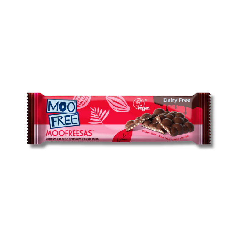 Wholesale Moo Free Moofreesas Chocolate Bar | Green Heart Distribution